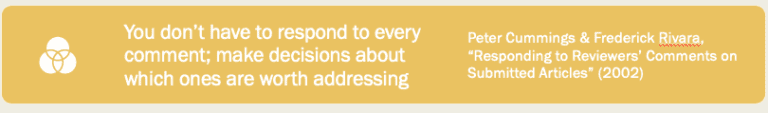 3 Tips for making revision decisions based on reviewer comments ...