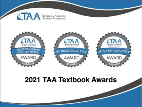 2021 TAA Textbook Awards Ceremony is available on demand » Abstract
